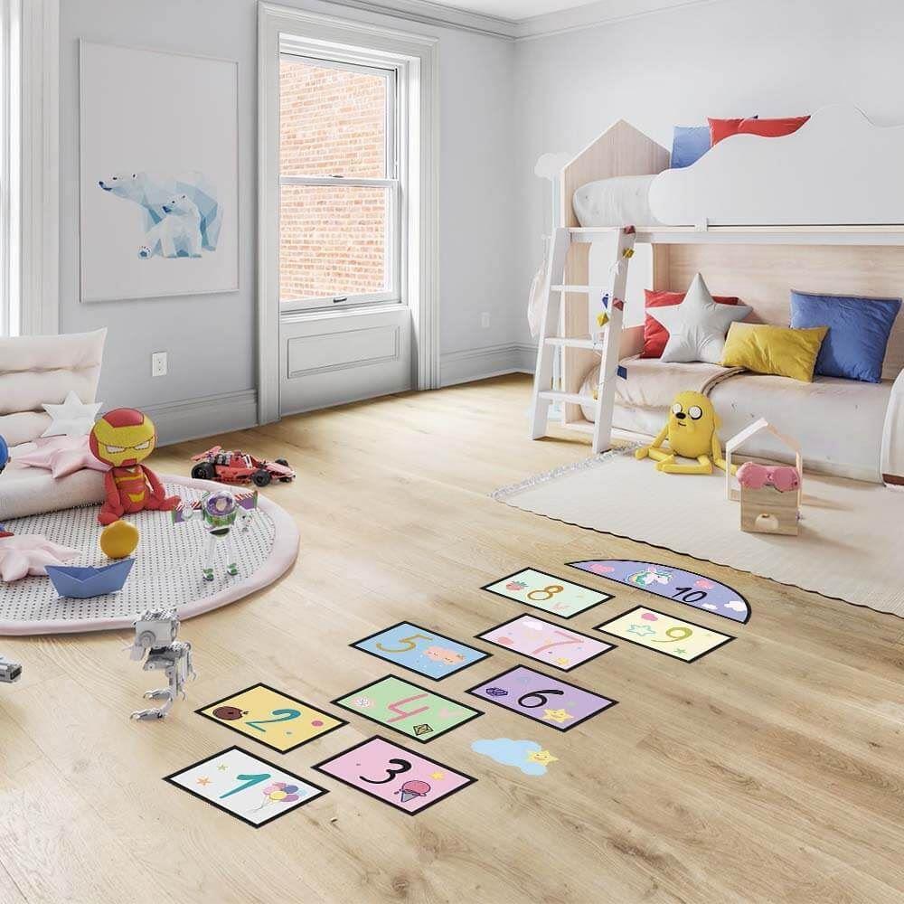 Samolepky na podlahu - skákací panák | Nejlepsi-darecky.cz